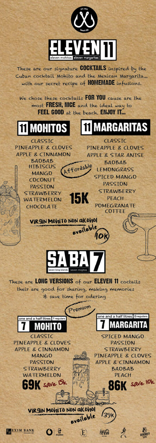 Drinks Menu – Wavuvi Kempu